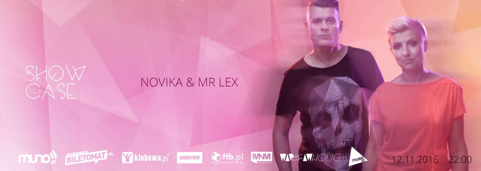 Bilety na Live Showcase with Novika & Mr Lex - Warszawa