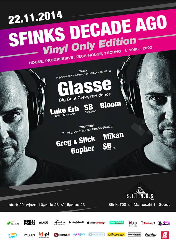 Bilety na Sfinks Decade Ago - Sopot