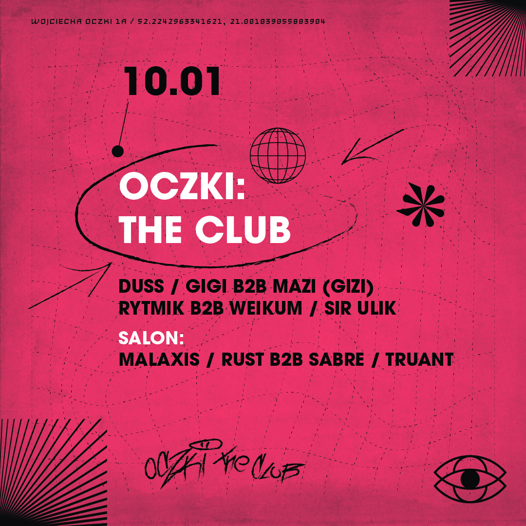 Bilety na Oczki: The Club | Warszawa - Warszawa