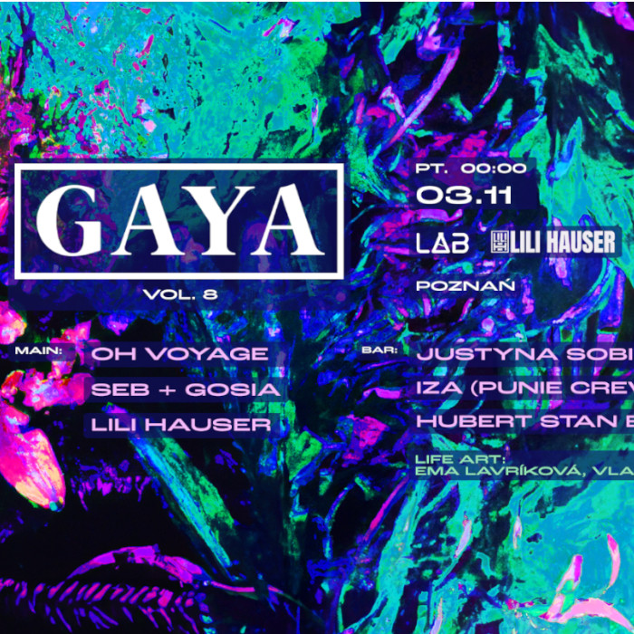 Bilety na THE LAST LAB GAYA #8: Oh Voyage, Seb + Gosia, Lili Hauser ...