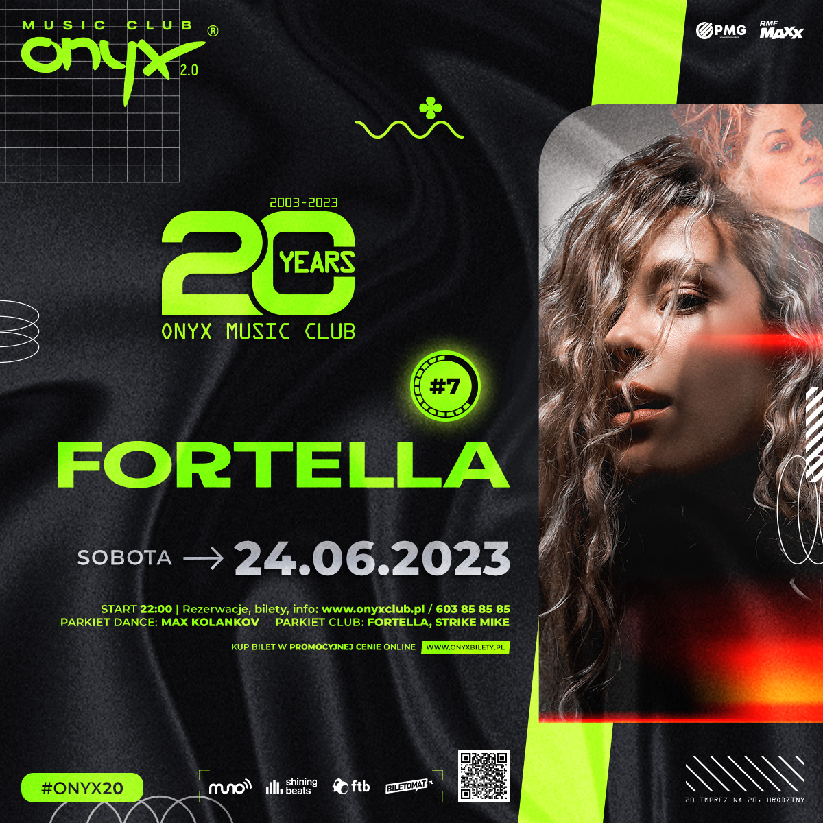 Bilety na FORTELLA (UK) #ONYX20 | #7 | 24.06.2023 - Tarnowskie Góry