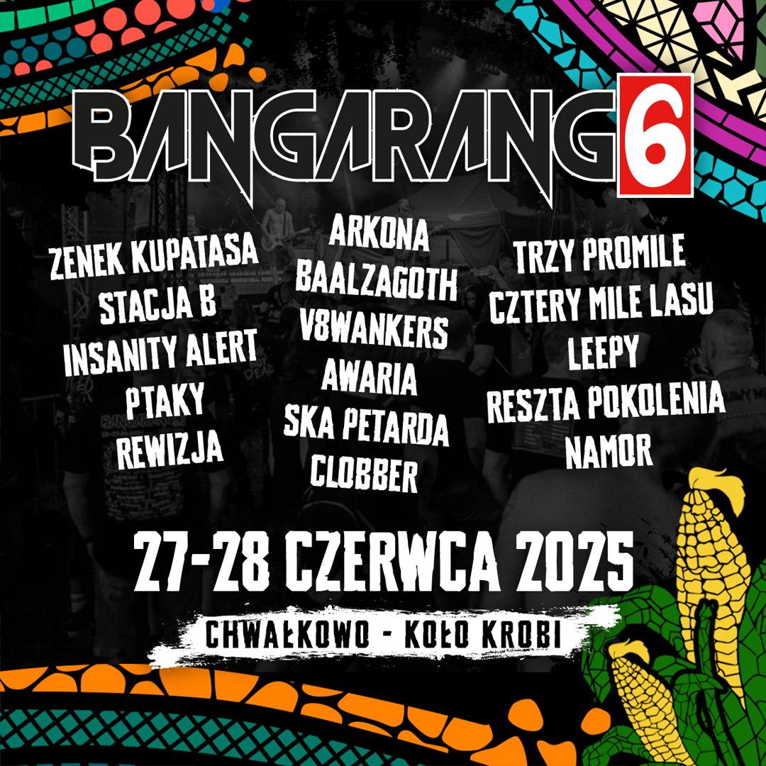 Bilety na BANGARANG 6 FESTIVAL - Chwałkowo