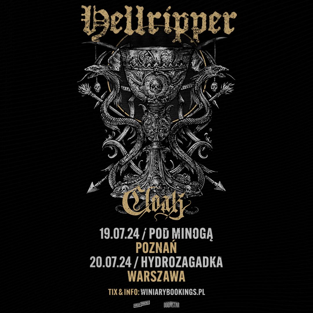 Bilety na HELLRIPPER + CLOAK | WARSZAWA - Warszawa