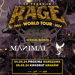 Bilety na Rage 40th Anniversary! - Biletomat.pl