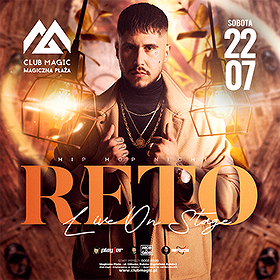 Bilety na RETO | LIVE ON STAGE - Krzyżanowice